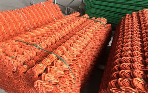 Orange Construction Safety Barrier Fence Panel - 4 ft. x 100 ft. | DB Fence