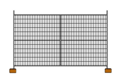 Temporary Chain Link Fence New