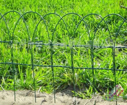 Decorative Wire Garden Edging Fences for Lawn Borders and Edging