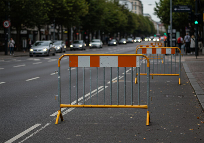 How Steel Barricades Enhance Pedestrian Safety