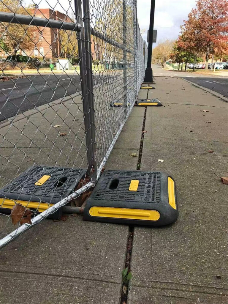 Sustainable Chain Link Fence Ballast Solutions
