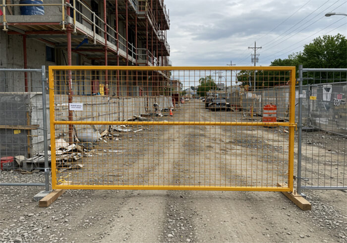 Accessible Temporary Fence Gate Systems