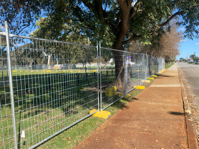 High-Security Temporary Fencing for Utilities