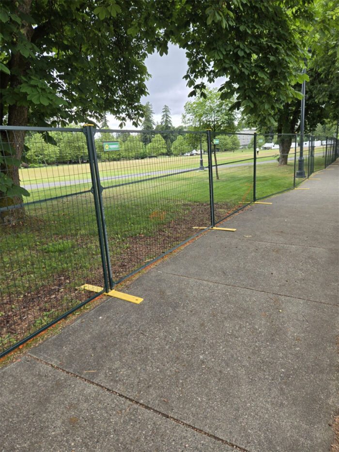 Construction Site Fencing in Canada