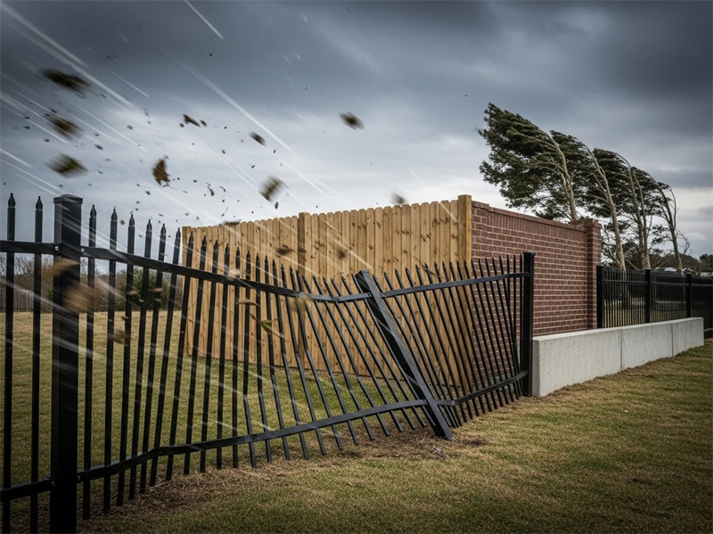 Steel Fence Engineering: Wind Loads & Foundations
