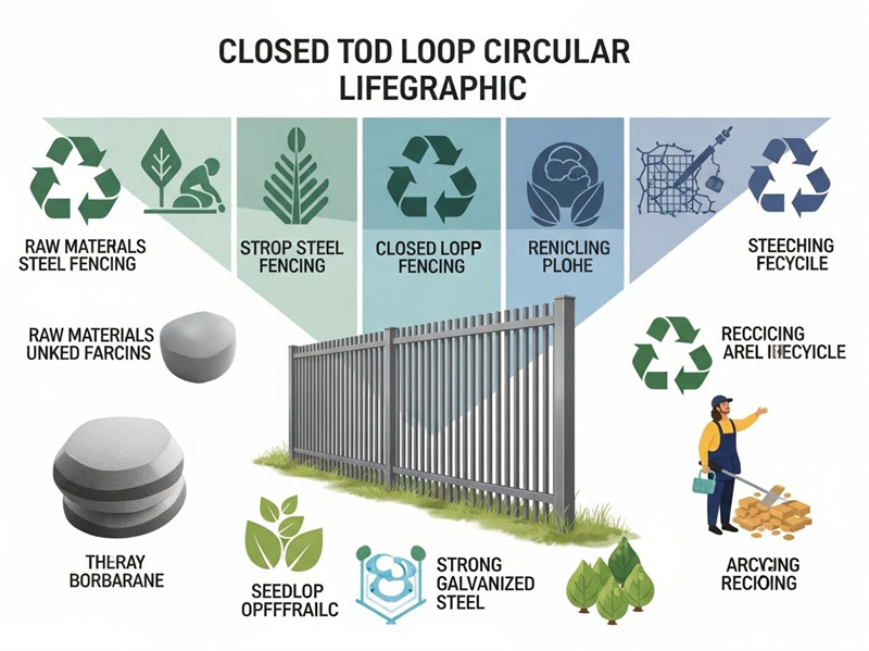 Sustainable Steel Fencing for Green Building